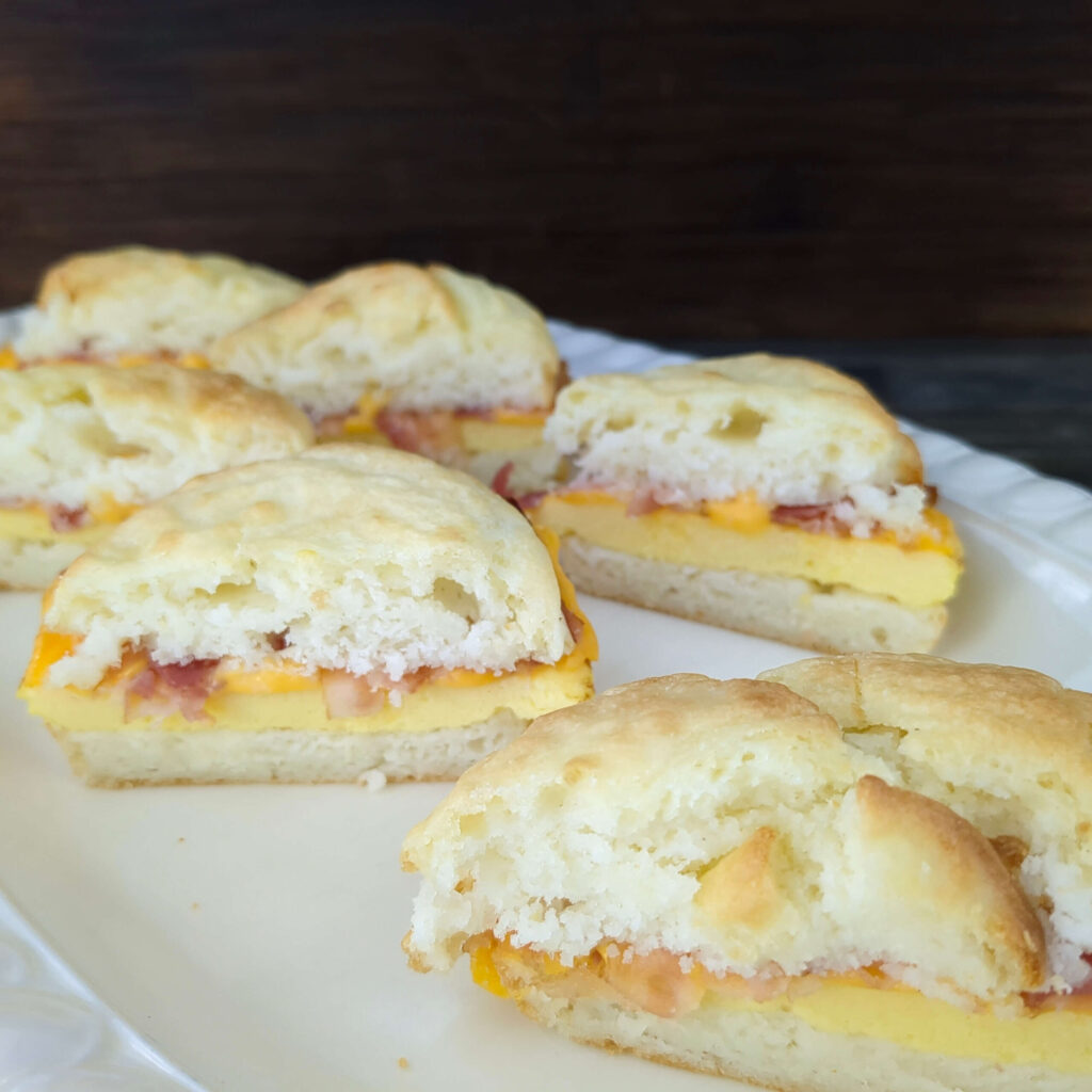Biscuit Sandwich- Bacon - Blue Hummingbird Foods